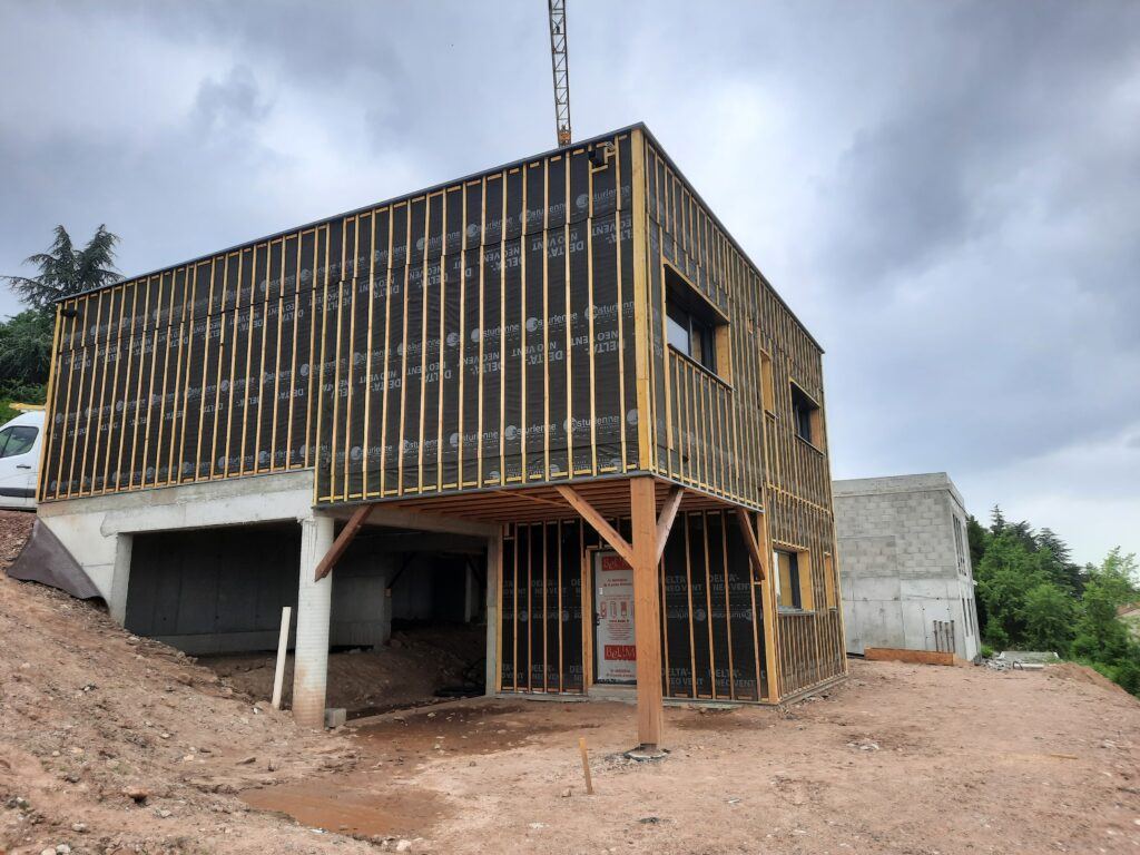 Maison à ossature bois sur sous-sol - Maison Kaizen